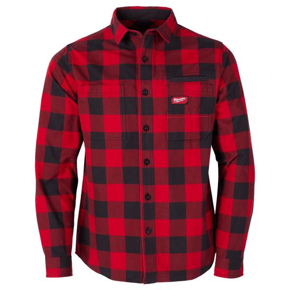 Milwaukee Gridiron Flannel Shirt – Worklocker Orange